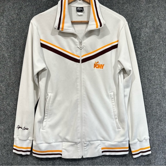 Pony | Jackets & Coats | Vintage Pony Full Metal Zip Track Jacket ...